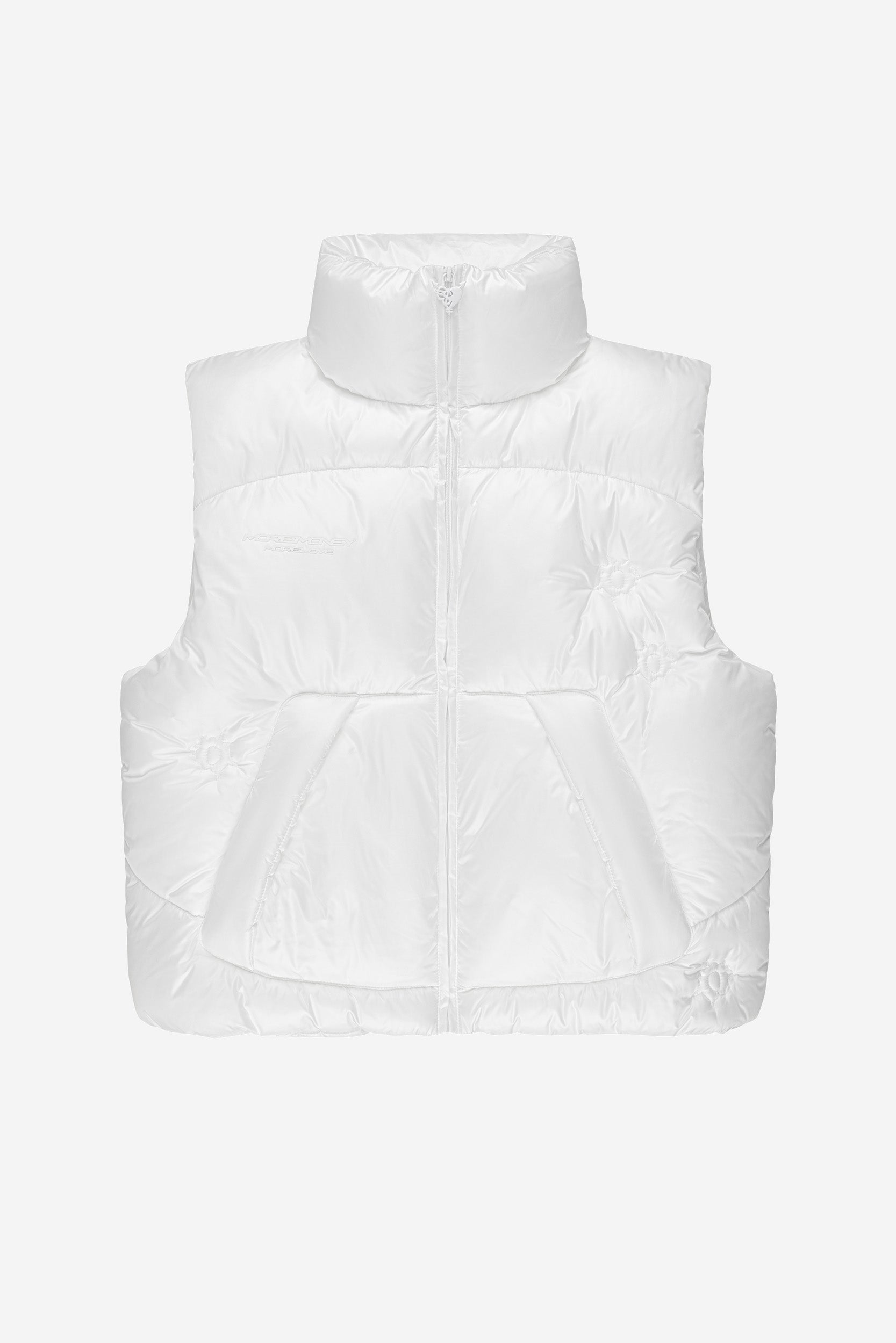 THE PUFFA VEST WHITE